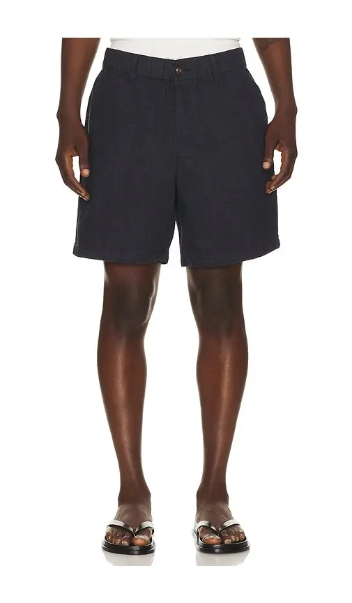 Marine Layer Saturday Hemp Chino Shorts - Navy