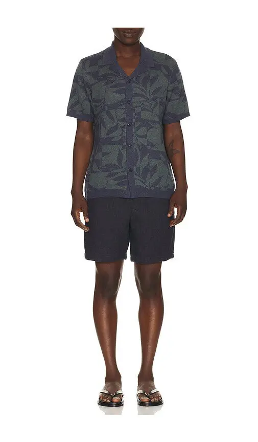 Marine Layer Saturday Hemp Chino Shorts - Navy
