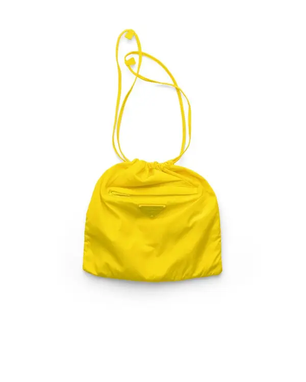 Prada Foldable Re-nylon Pouch - Sun