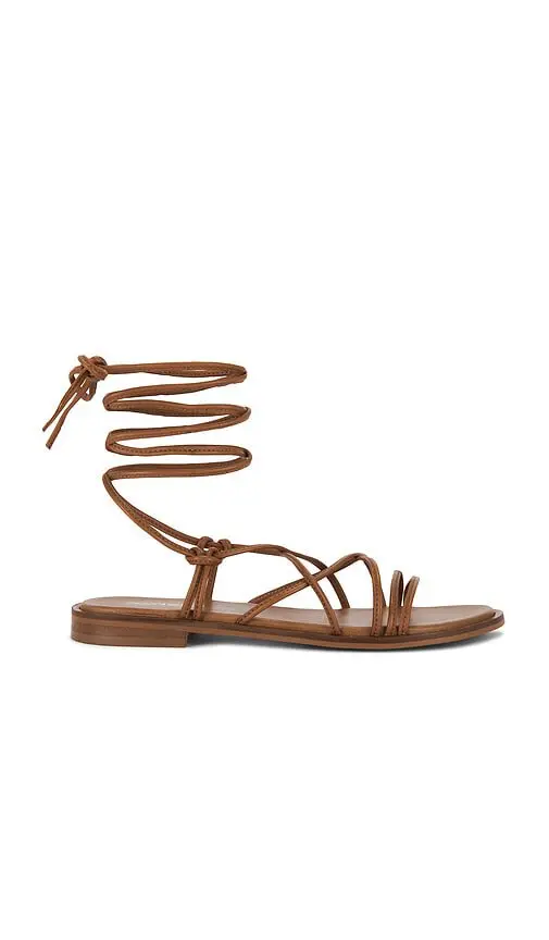 Seychelles Lighthouse Sandal With Wraparound Ankle Straps - Brown