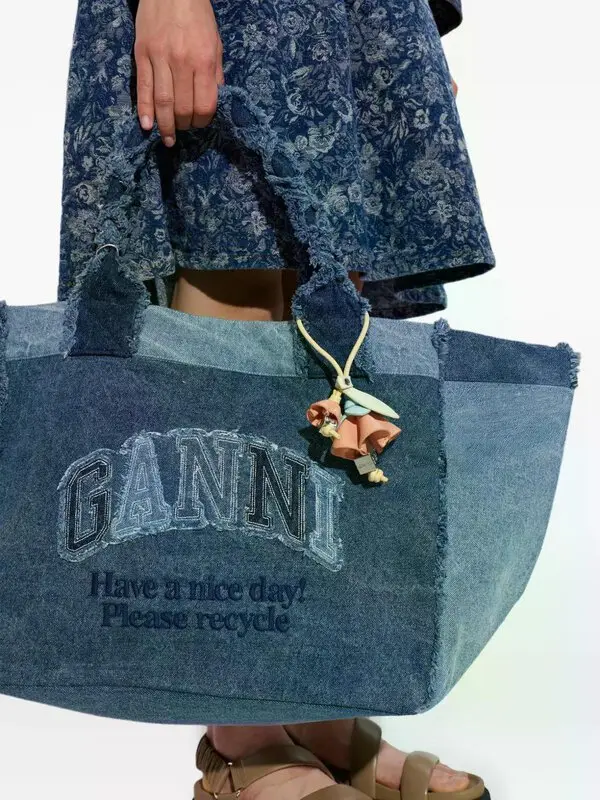 GANNI Flower-detail Bag Accessory