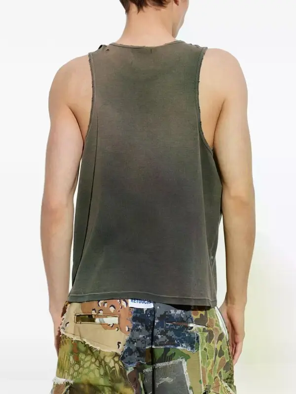 GALLERY DEPT. Logo-print Distressed Vest