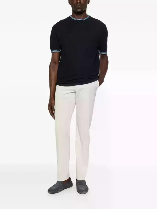 Incotex Slim-fit Pressed-crease Trousers