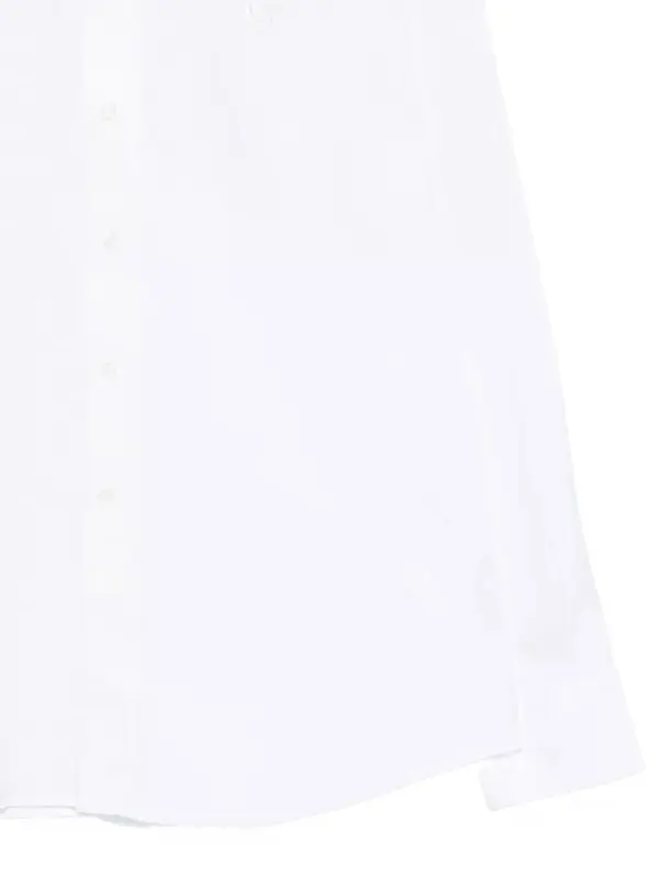 Karl Lagerfeld Embroidered-logo Long-sleeve Shirt