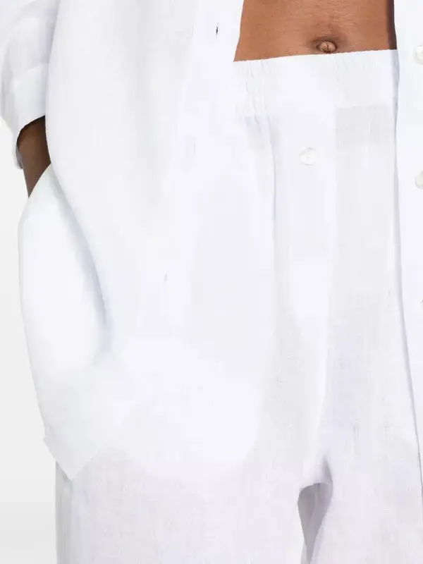 RIVIERA Linen Elasticated Waistband Trousers
