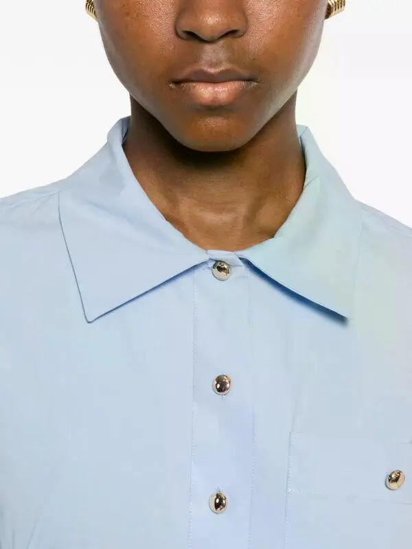 Maje Fit And Flare Shirt Dress