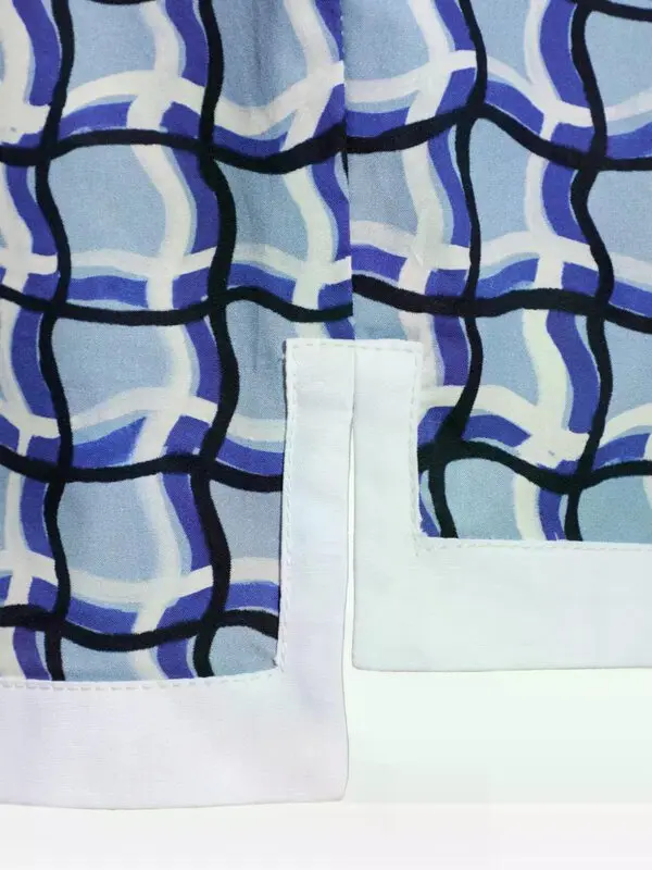 Marni Geometric Print Elasticated Waistband Shorts