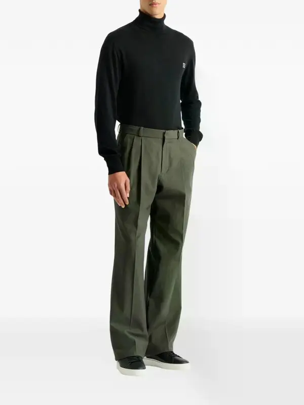 Balmain Cotton Twill Trousers