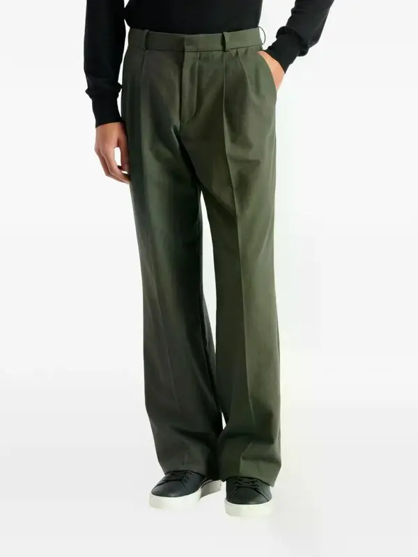 Balmain Cotton Twill Trousers