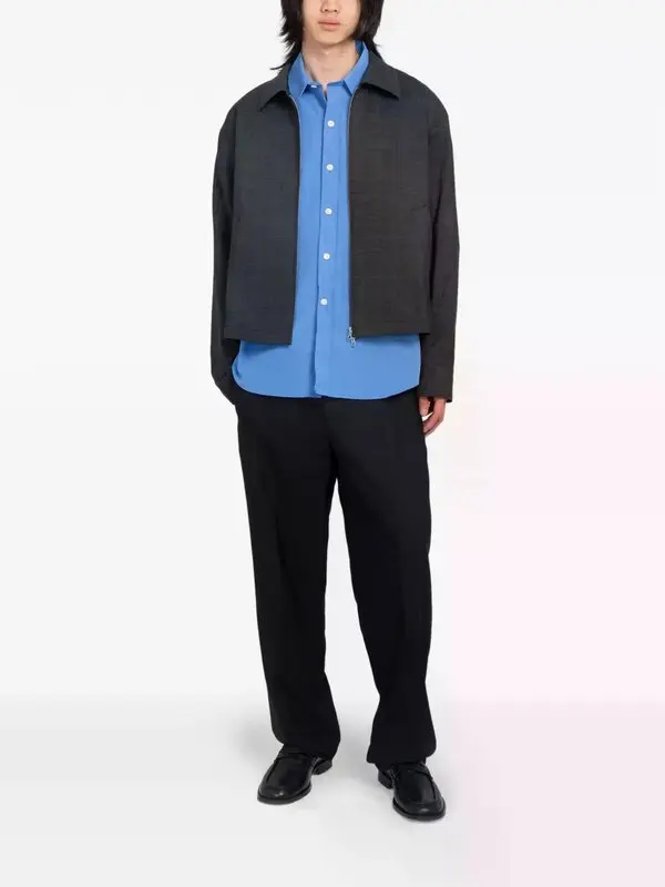 MFPEN Checked Zip Jacket