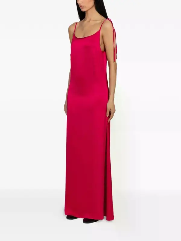 SAMSOE SAMSOE Sasinga Tie-strap Maxi Dress - Red