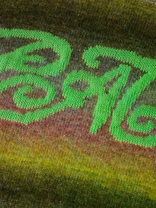 PATTA Curlies Intarsia-knit Sweater