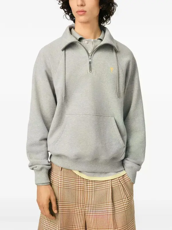AMI Paris Cotton De Coeur Sweatshirt