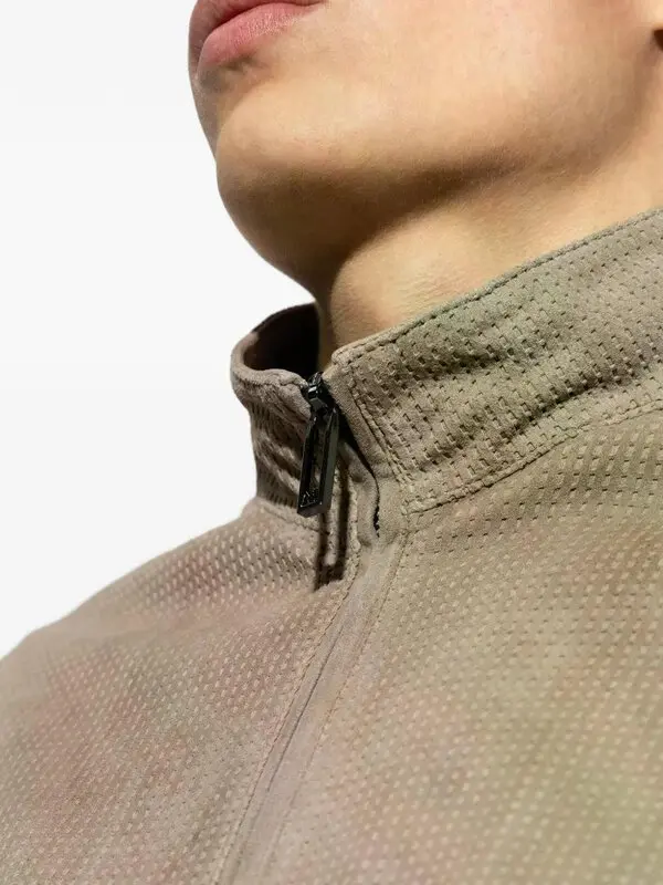 Emporio Armani Perforated Suede Jacket