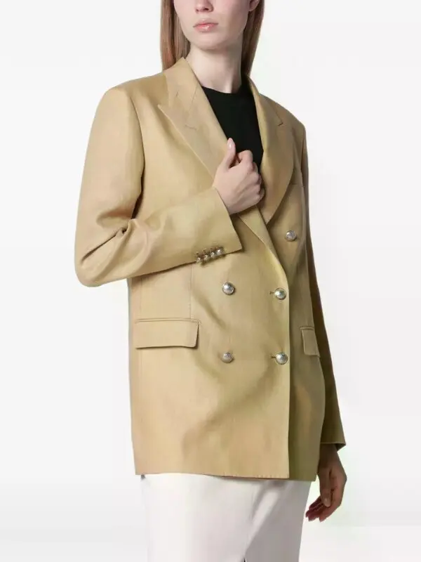 Tagliatore Double-breasted Peak-lapel Blazer