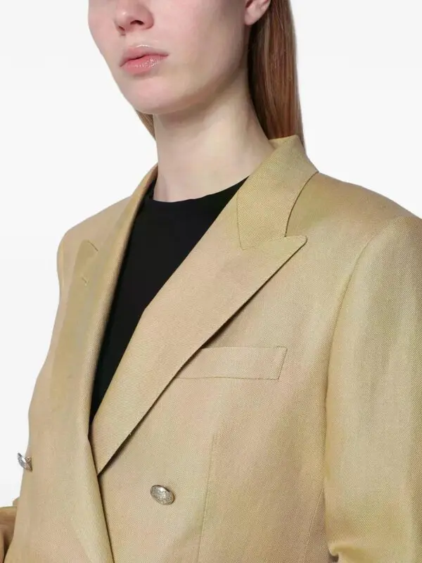 Tagliatore Double-breasted Peak-lapel Blazer
