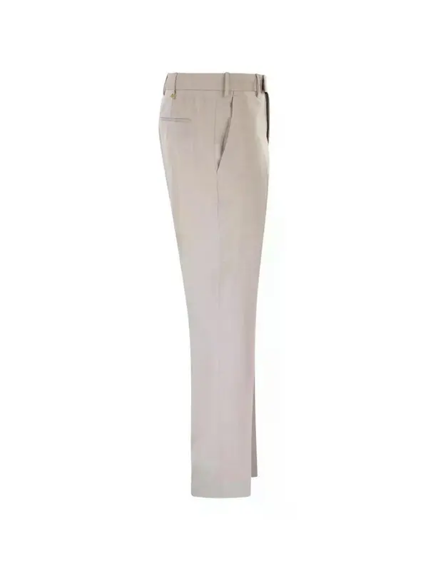 PT TORINO Tailored Trousers With Pressed Crease