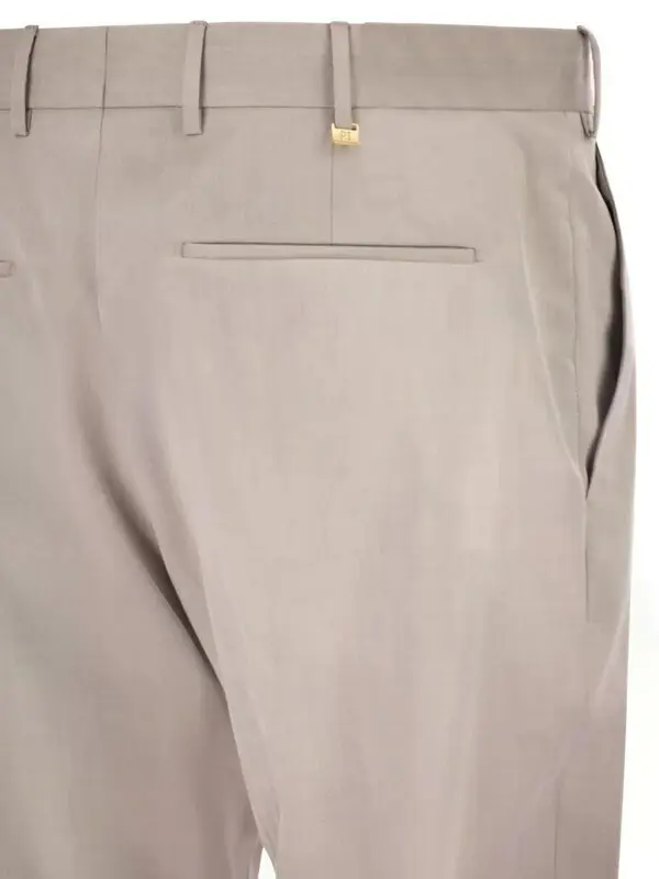 PT TORINO Tailored Trousers With Pressed Crease