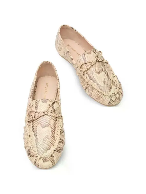 STUART WEITZMAN Britt Loafers - Neutrals