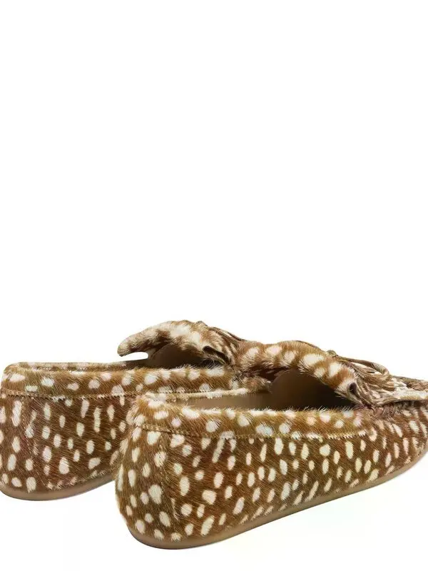 STUART WEITZMAN Britt Loafers With Fringe Detailing