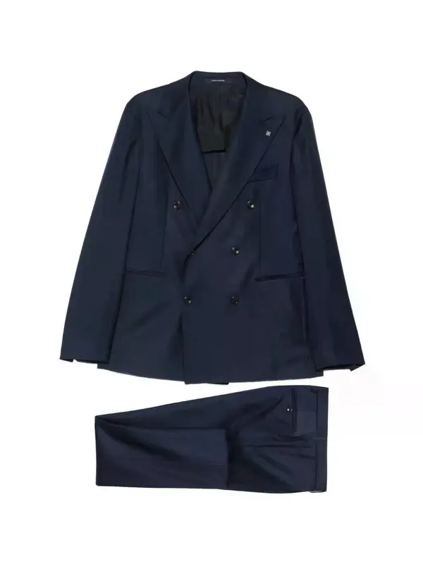 Tagliatore Double-breasted Peak-lapel Suit