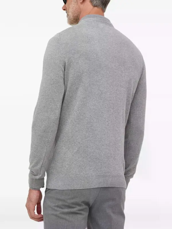 Barbour Pima Logo-embroidered Sweater