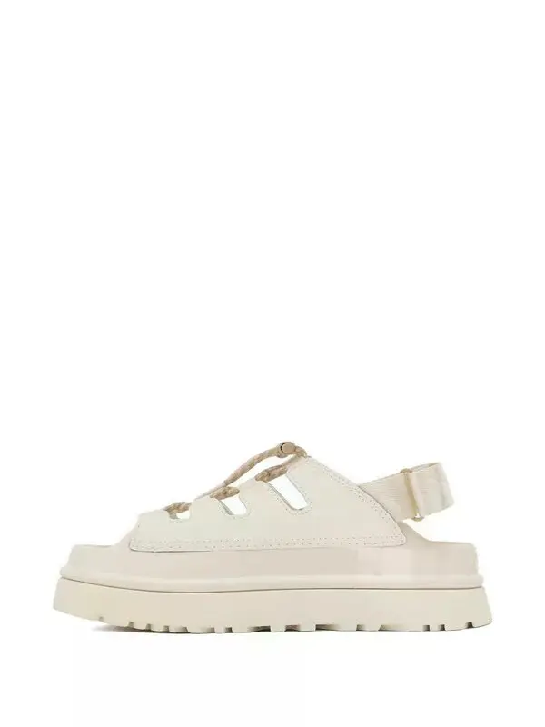 UGG Cut-out Drawstring Sandals - Neutrals