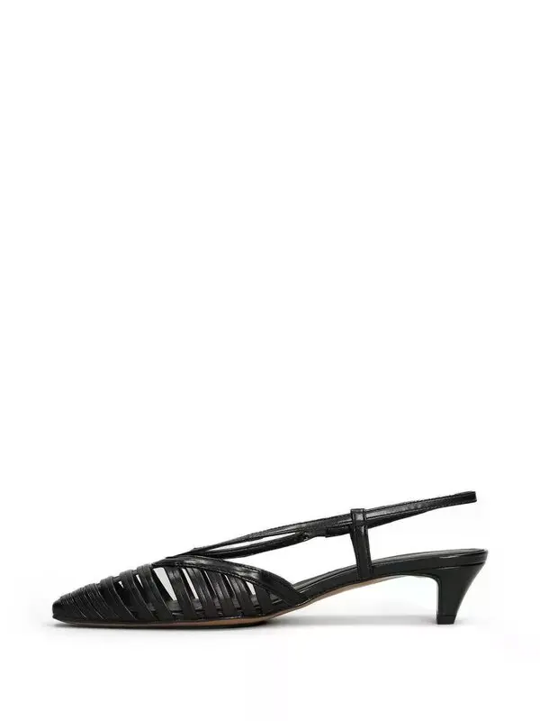 BIANCADI Caged Slingback Pumps
