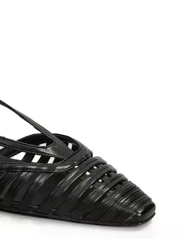 BIANCADI Caged Slingback Pumps
