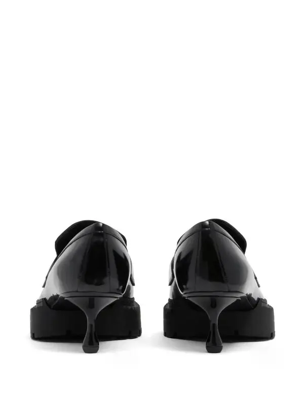 Noir Kei Ninomiya X Jimmy Choo 30mm Maxi Loafers