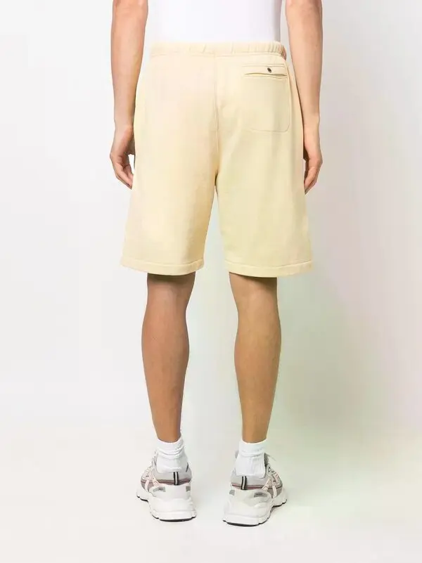 Heron Preston Logo-embellished Cotton Track Shorts