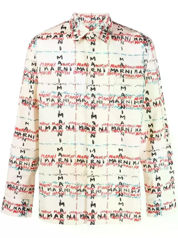 Marni Logo-print Shirt