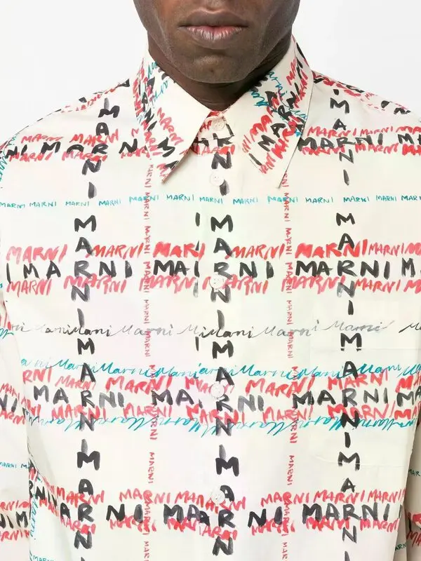 Marni Logo-print Shirt