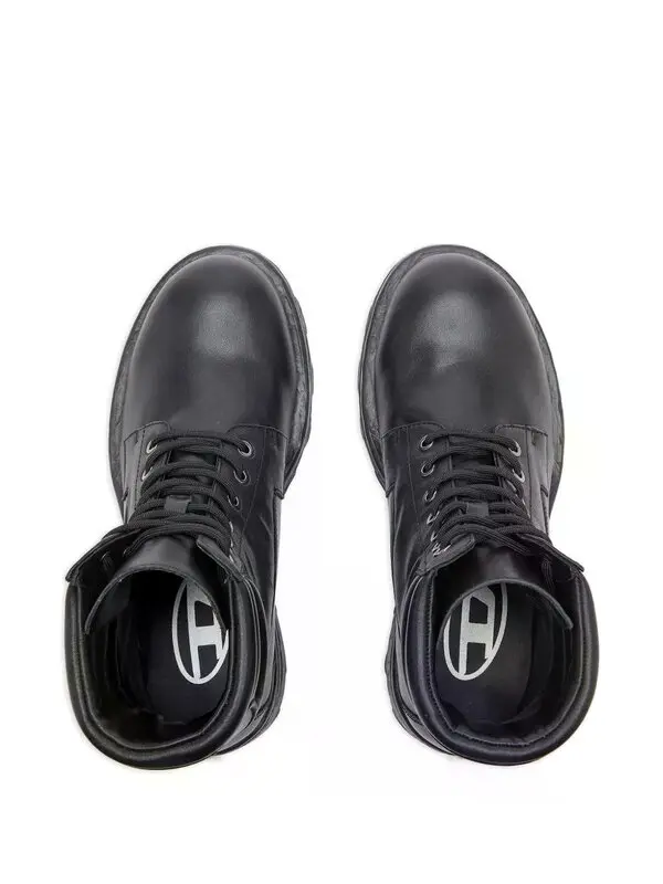 DIESEL® D-hammer Lace-up Boots - Black