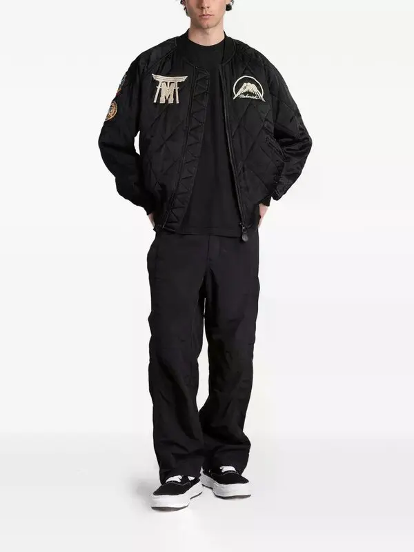 MAHARISHI Hakama Logo-print Cargo Pants