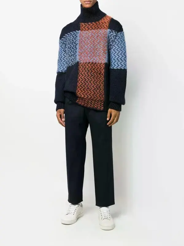 Etro Side-band Gabardine Trousers