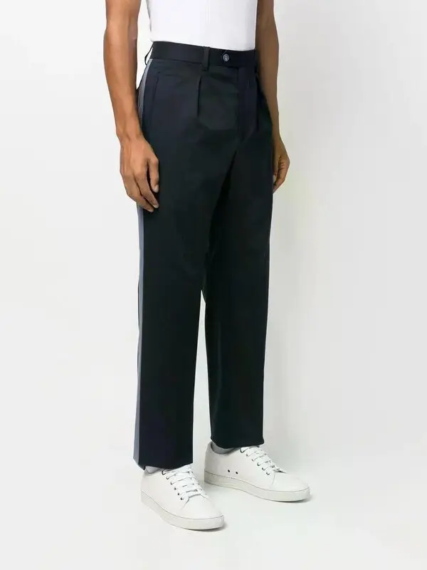 Etro Side-band Gabardine Trousers