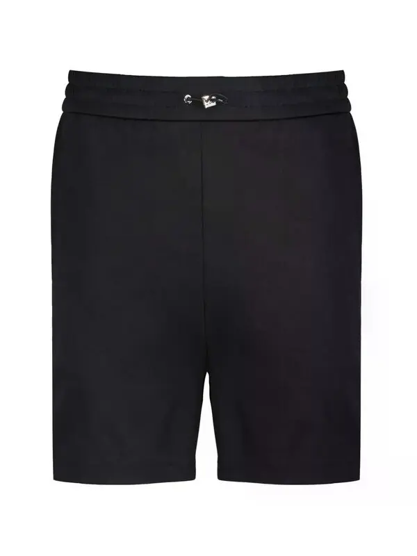 Fendi Cotton Shorts With Drawstring Waistband