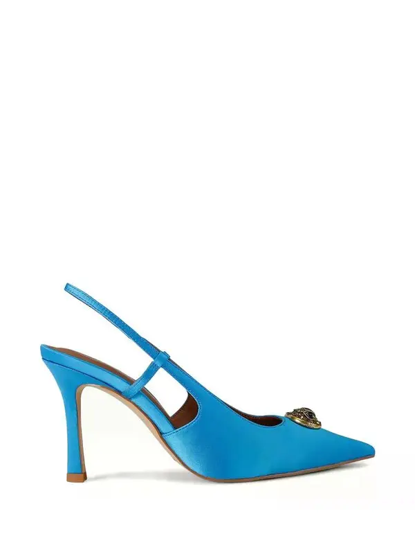 Kurt Geiger Plaque Sling-back Pumps - Blue