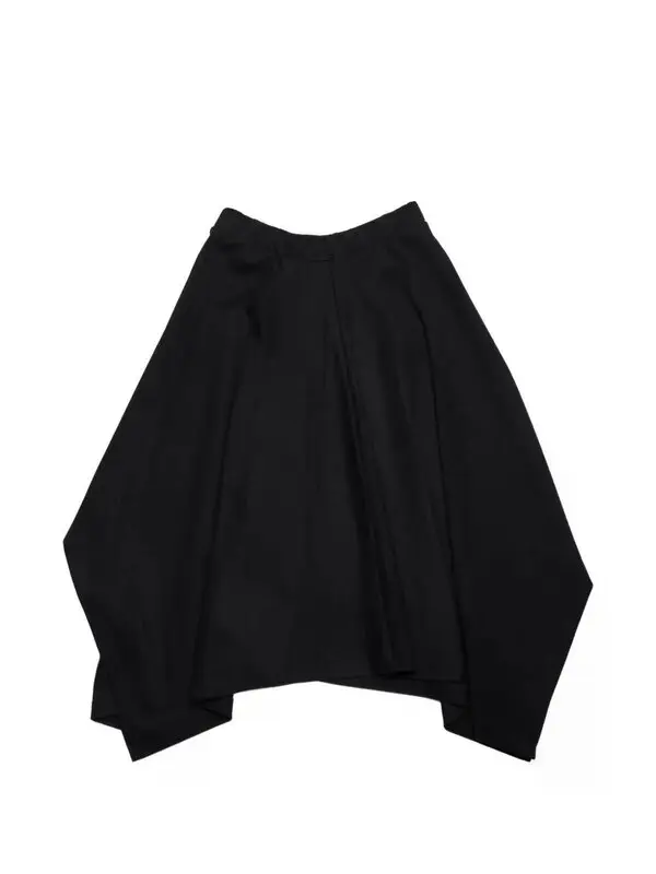 NICCOLO PASQUALETTI Draped Handkerchief-hem Skirt