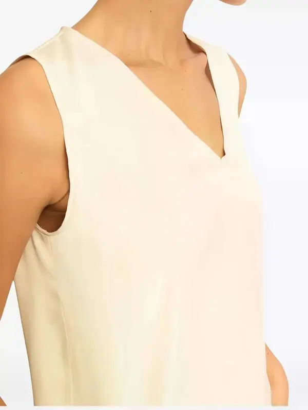 Marella Sleeveless V-neck Top