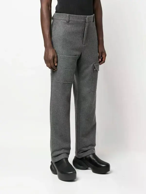 Helmut Lang Flannel Cargo Pants