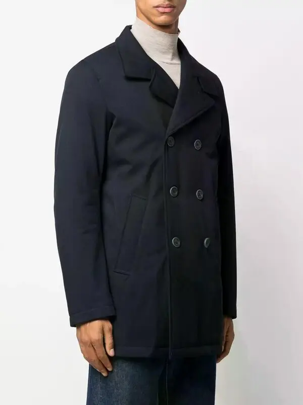 Herno Quilted Double-breasted Coat