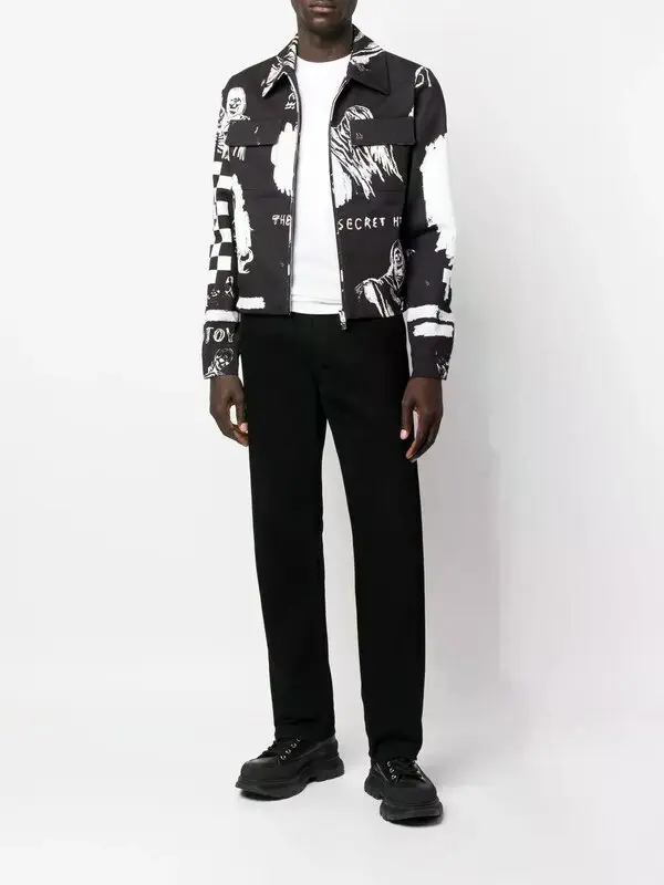 Amiri Graphic-print Shirt Jacket