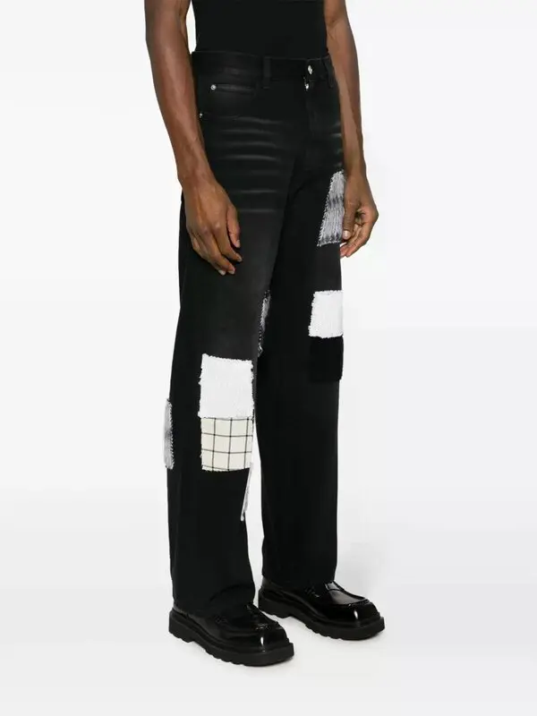 Marni Patch-detail Straight-leg Jeans