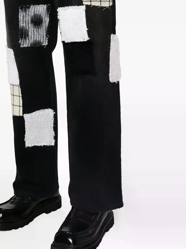 Marni Patch-detail Straight-leg Jeans