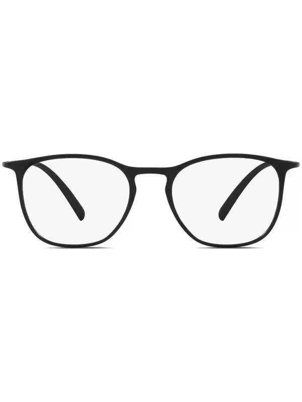 Giorgio Armani Square-frame Glasses - Black