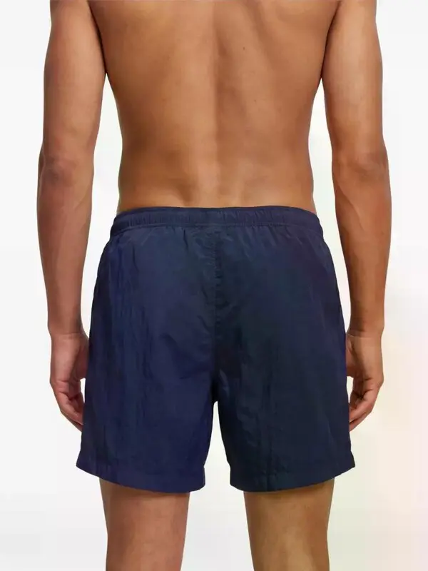 C.P. COMPANY Logo-embroidered Swim Shorts