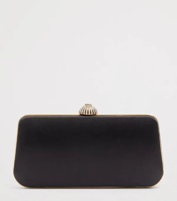 Valentino Garavani Embellished Floral Clutch Bag
