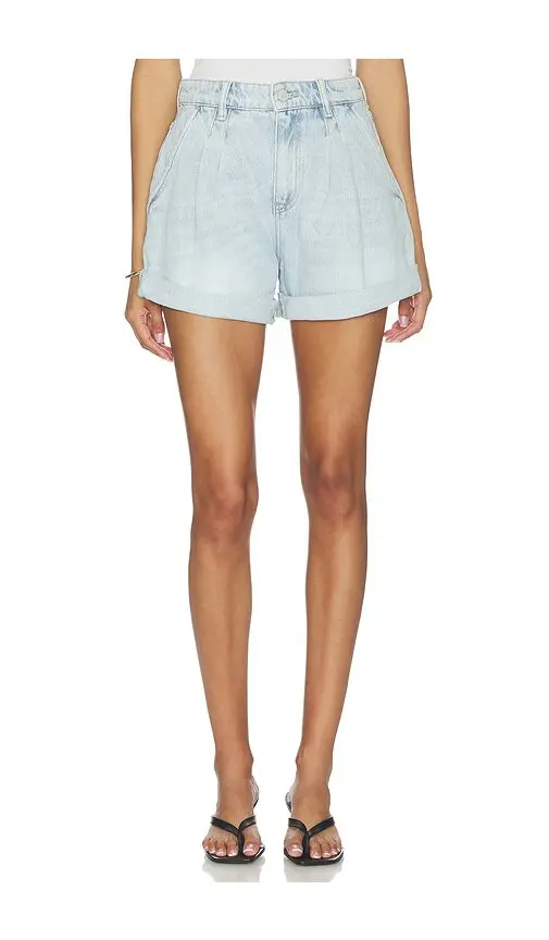 Blanknyc Light Wash Denim Shorts - Blue